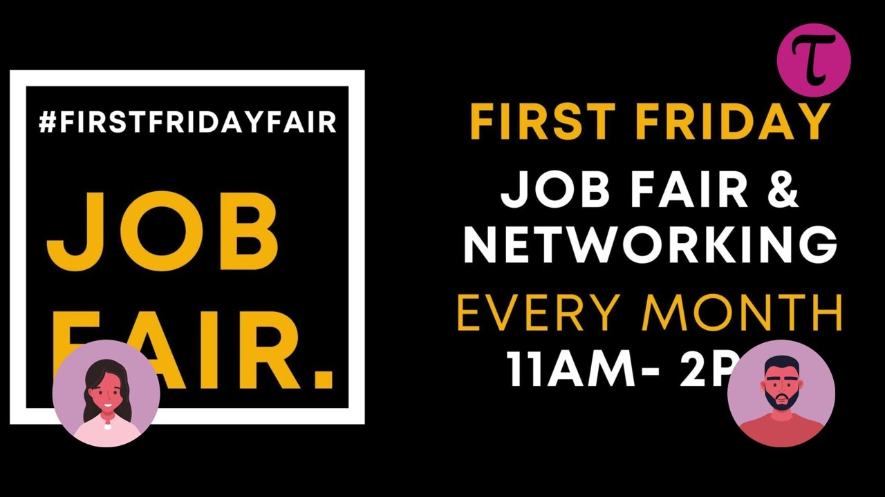 #Career #Events: #FirstFridayFair Virtual Job Fair Career Expo Event