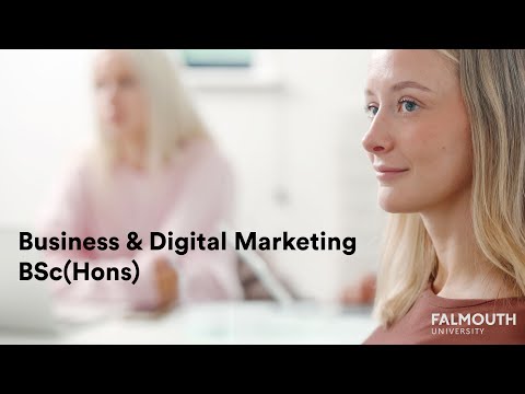 BSc(Hons) Business & Digital Marketing | Falmouth University