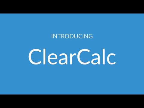 Introducing ClearCalc