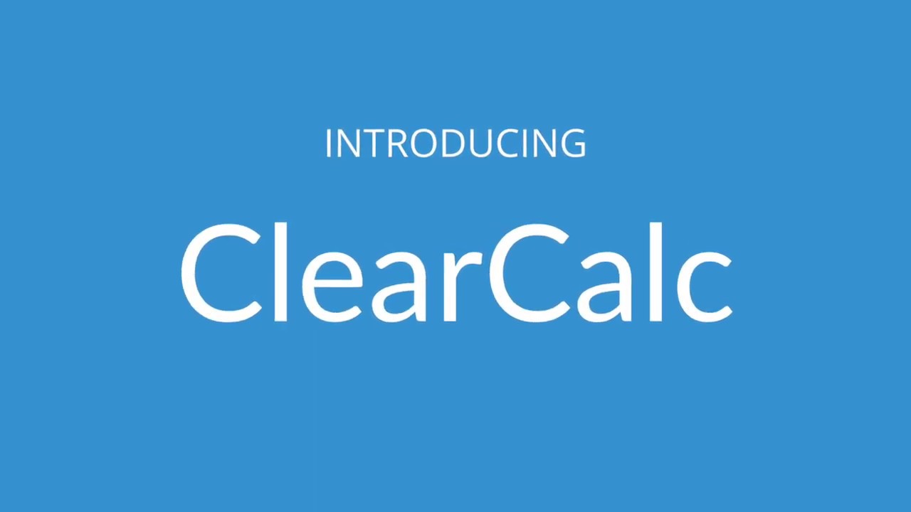Introducing ClearCalc