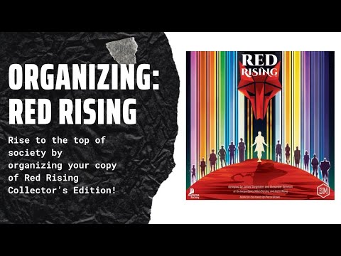 Organizing Red Rising: The Board Game (Collector’s Edition, Fully Sleeved) SideGameLLC