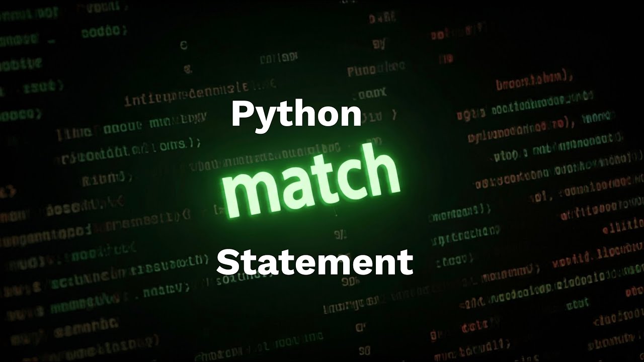 Mastering the Python match Statement | Python Pattern Matching Tutorial 🚀