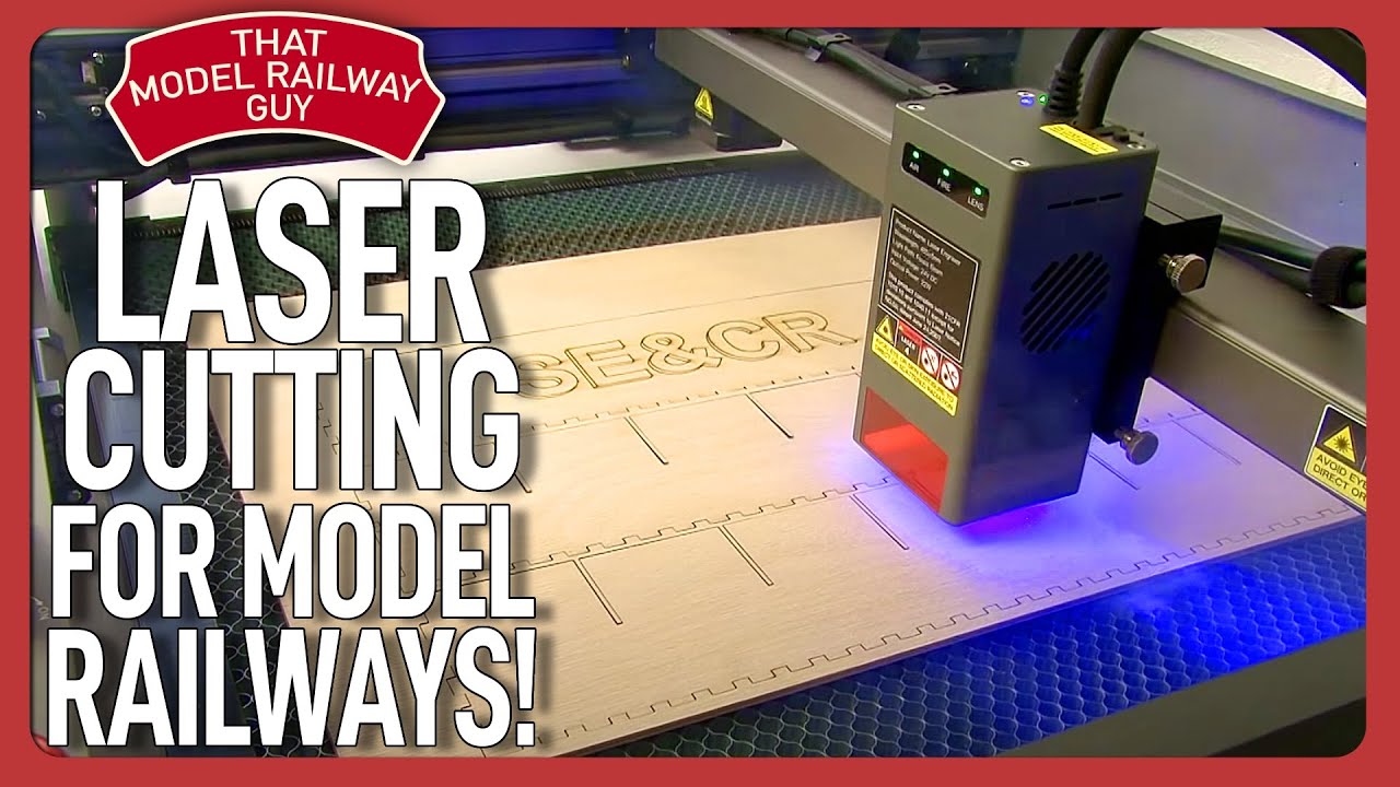 Creality Falcon 2 - Laser Cutting for Model Railways!