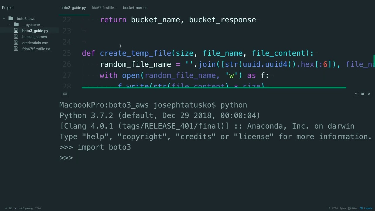 Python Boto3 and S3 Access Control Lists
