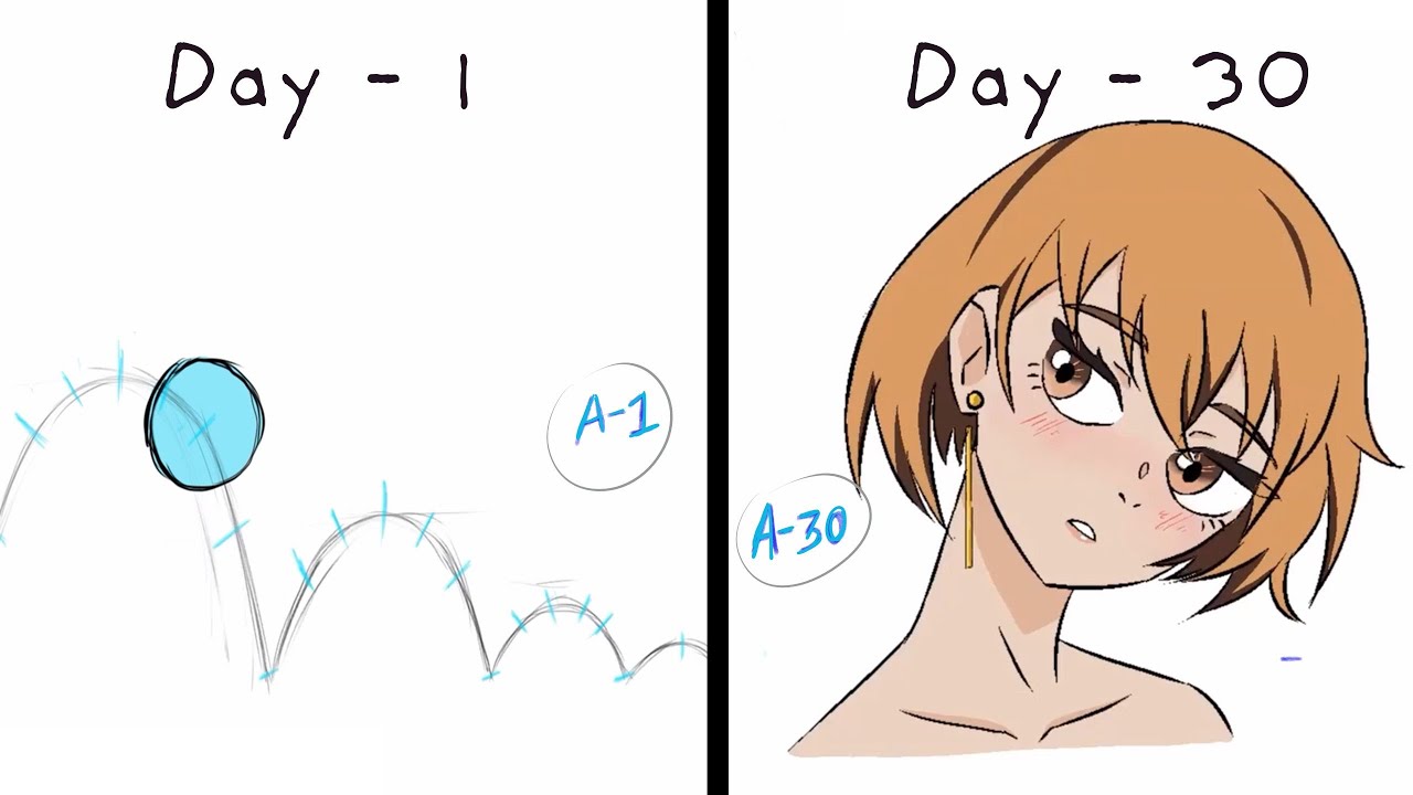 Learning 2d animation for 1 month