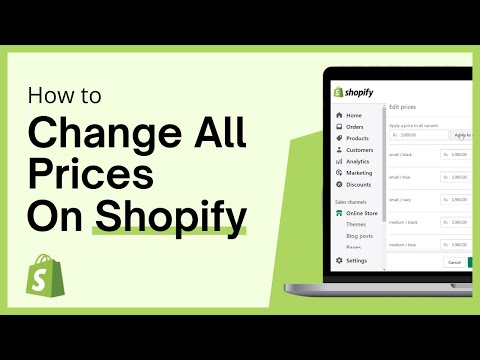 FASTEST WAY To Change All Price Variants On Shopify | Bulk Edit Prices On Shopify (2024)