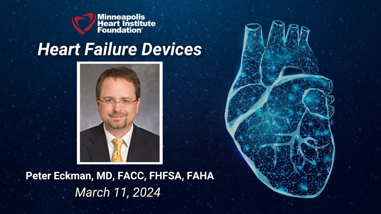 Heart Failure Devices | Peter Eckman, MD, FACC, FHFSA, FAHA