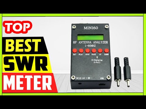 Best Mini60 Sark100 1-60MHz HF ANT SWR Antenna Analyzer Review
