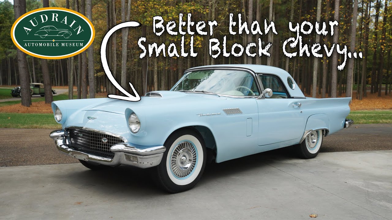 1957 Ford Thunderbird 'E-Code' — High Performance Luxury