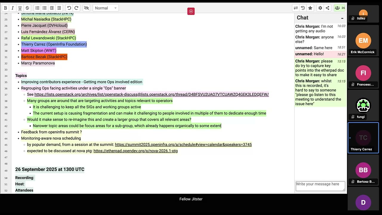 OpenStack Ops Radio Hour - Live from the PTG - October 31, 2025