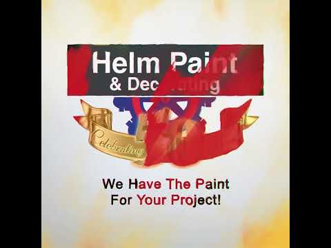 Do you need paint for your project? | Helm Paint & Decorating
