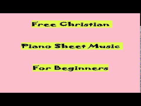 Free Christian Piano Sheet Music For Beginners