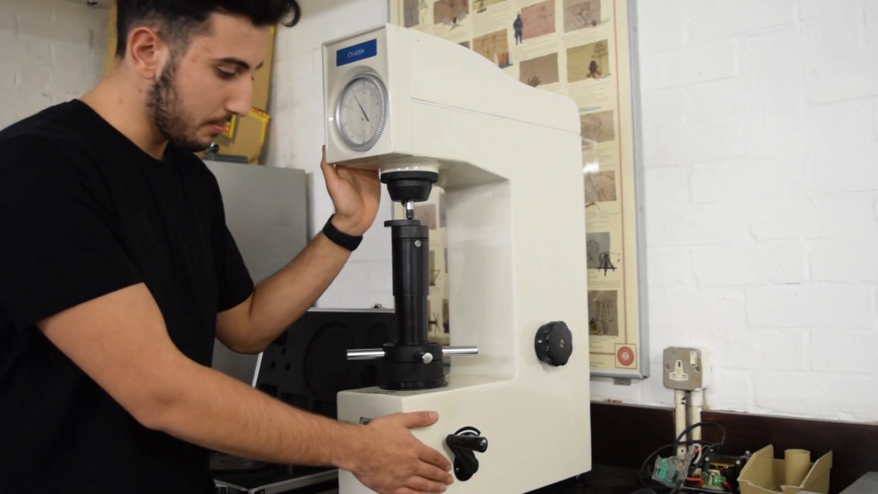 Materials Testing - Rockwell Hardness Test