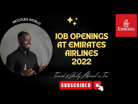 EMIRATES CAREERS| How to find a Job at Emirates Airlines 2022| Multiple Positions Available