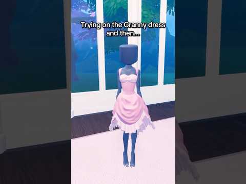 The Granny dress is missing something....ππ»π #dresstoimpress #dti #roblox #shorts