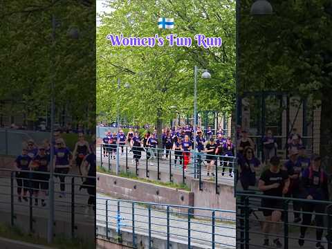 Women's Fun Run May 24, 2025! 🇫🇮#funrun #women #trending #shortsfeed