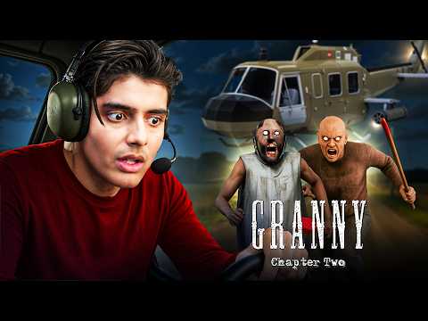 HELICOPTER ESCAPE FROM GRANNY AND GRANDPA'S HOUSE