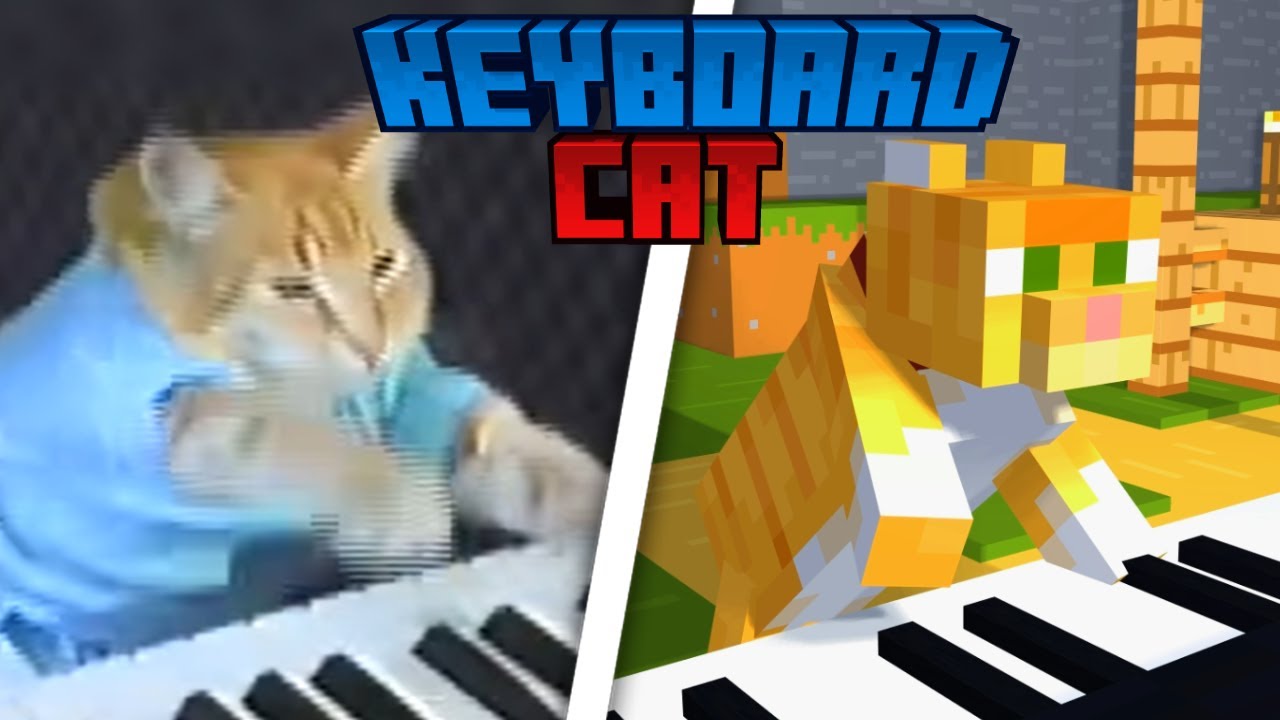 Keyboard Cat in Minecraft