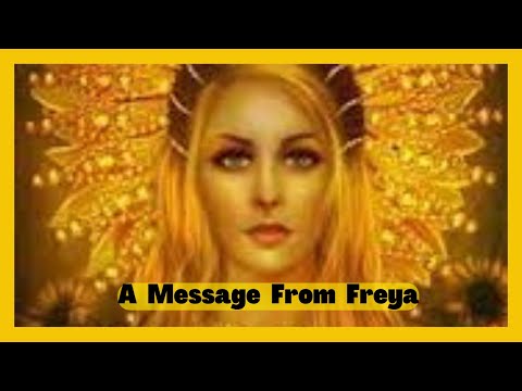 What Goddess Freyja has to say! But will we listen?