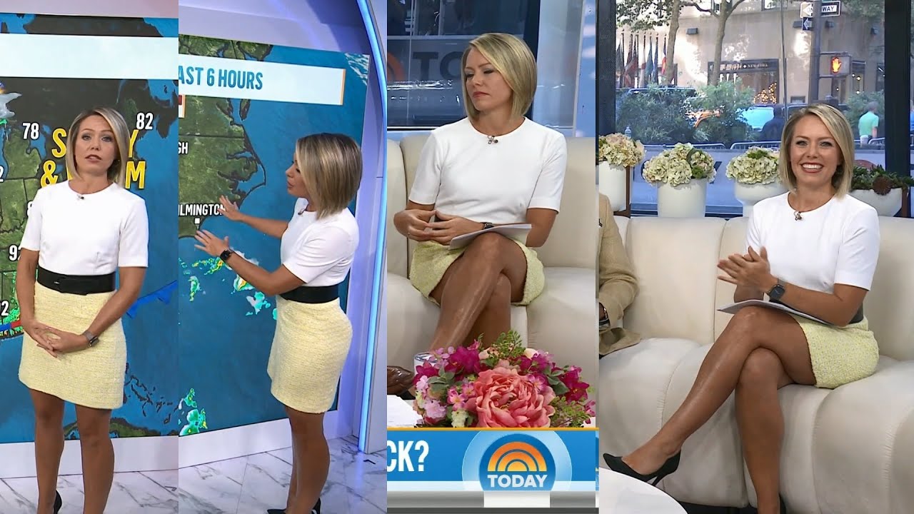Dylan Dreyer with the Weather report on the TODAY show for August 22 2025