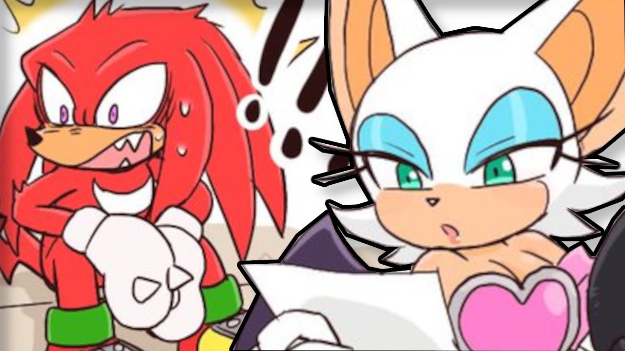 Knuckles learns about bats | Sonic Comic Dub