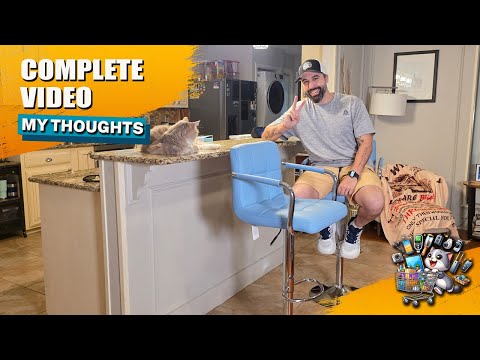 Yaheetech Bar Stools Review - Blue PU Leather with Swivel & Style!