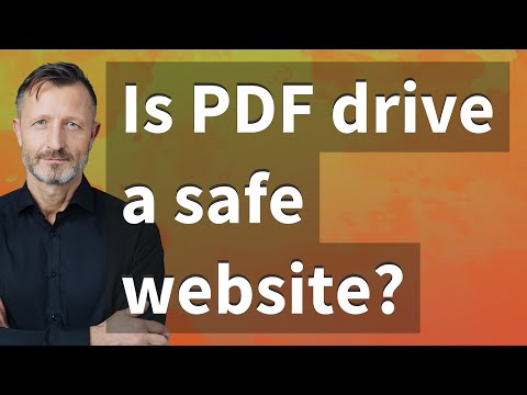 Is PDF drive a safe website?