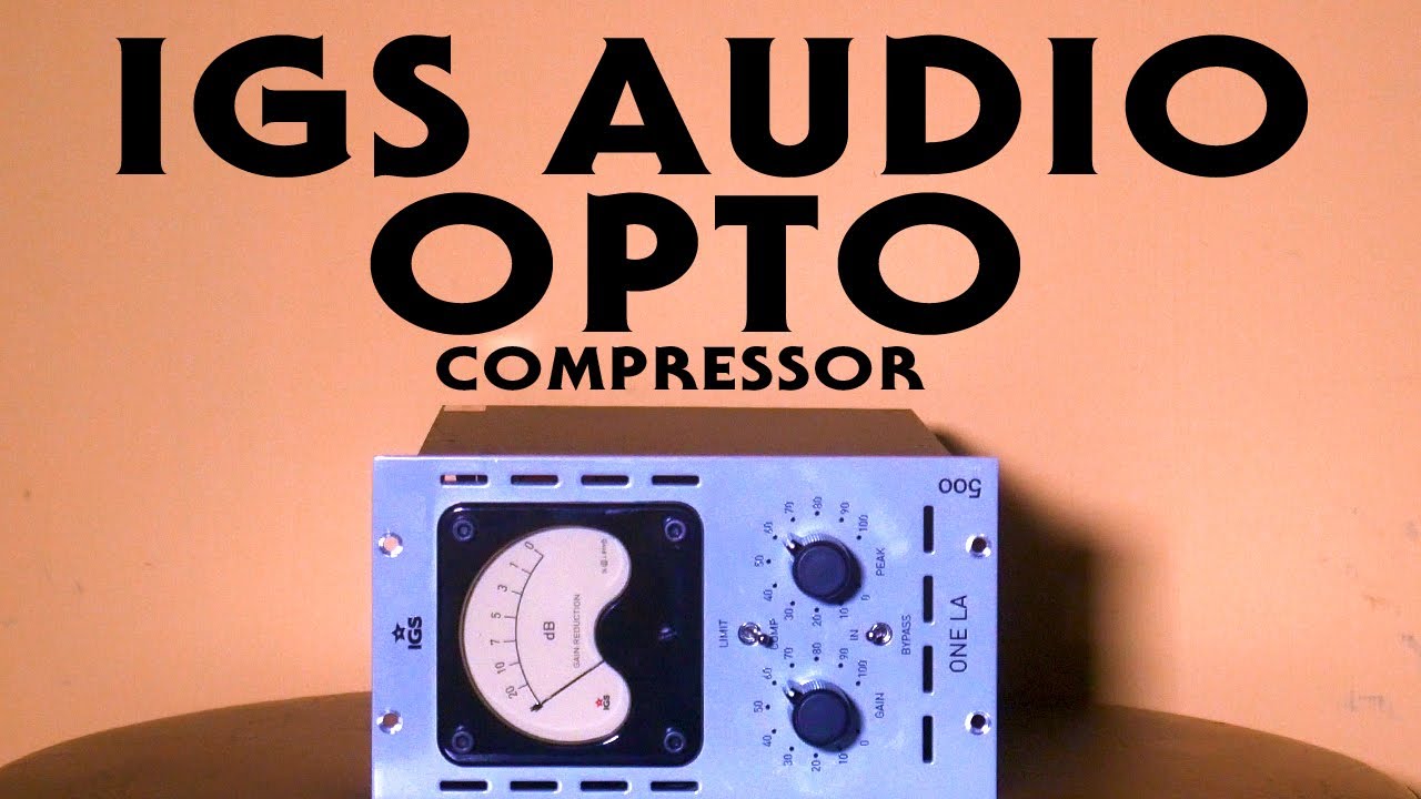 IGS Audio One LA 500 Series Opto-Compressor студийный оптический ...