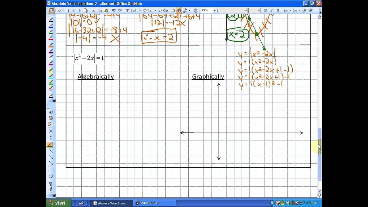 7.3: lesson 2 (Solving Absolute Value Equations: Module 2)
