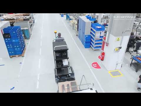 Jungheinrich und K.Hartwall optimieren die Logistik im neuen Werk von Bosch Rexroth