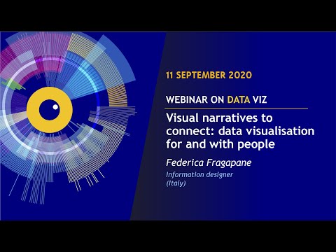 EU DataViz webinar - Federica Fragapane - Visual narratives to connect