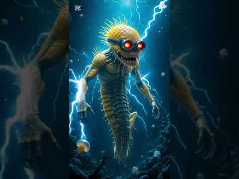 Minion and Electric fish hybrid fusion #animalfusion #aifusion #minions