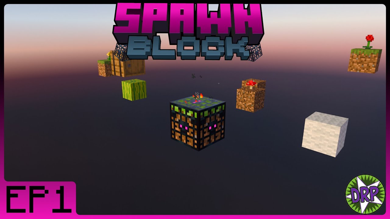 Spawn Block - Showcase/Ep1 - Minecraft Bedrock Marketplace Map by DanRobzProbz and Netherpixel