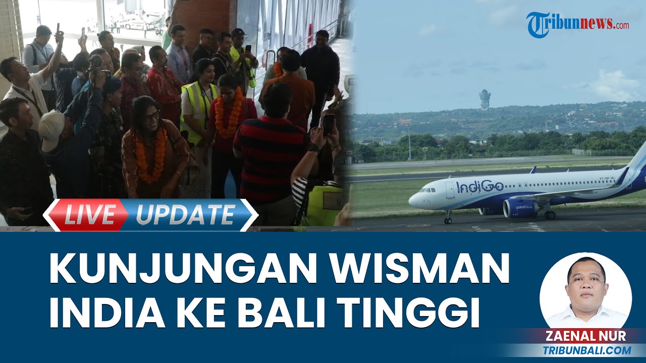 India Penyumbang Tertinggi Kunjungan ke Indonesia, Maskapai IndiGo ...