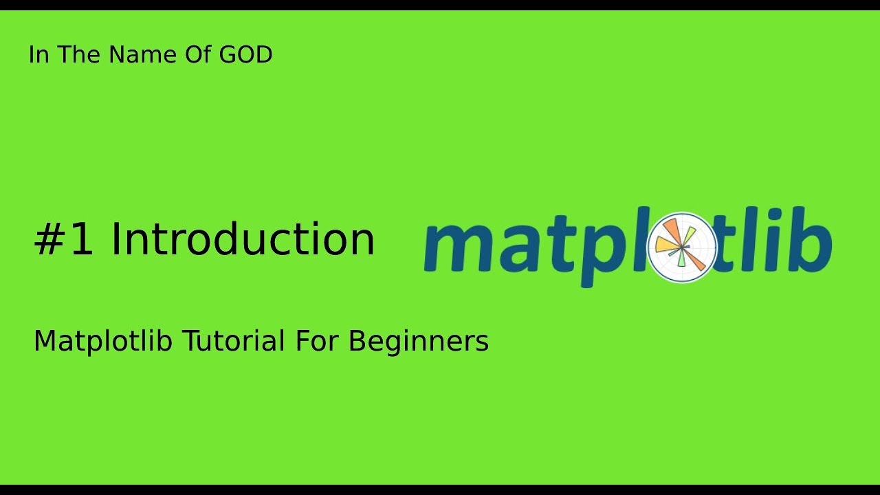 📉 Matplotlib tutorial from zero to hero