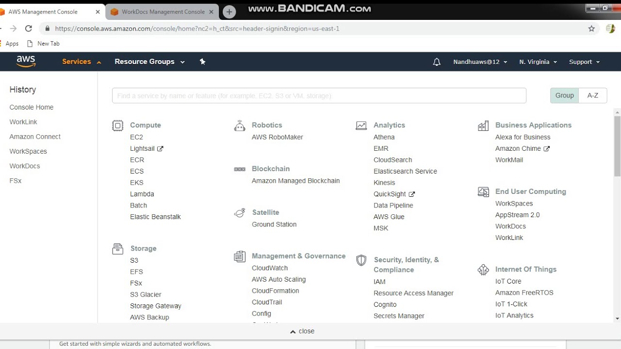 End User Computing | Work Docs | AWS | Part-1