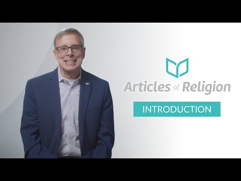 Introduction // Articles of Religion