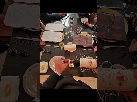 Opening $2800 1959 Chateau La Gaffeliere #fyp #trending #viralvideo #explore #wow #asmr #pov #food