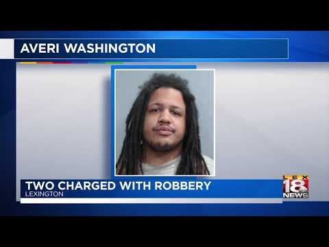 Two Charged With Robbery