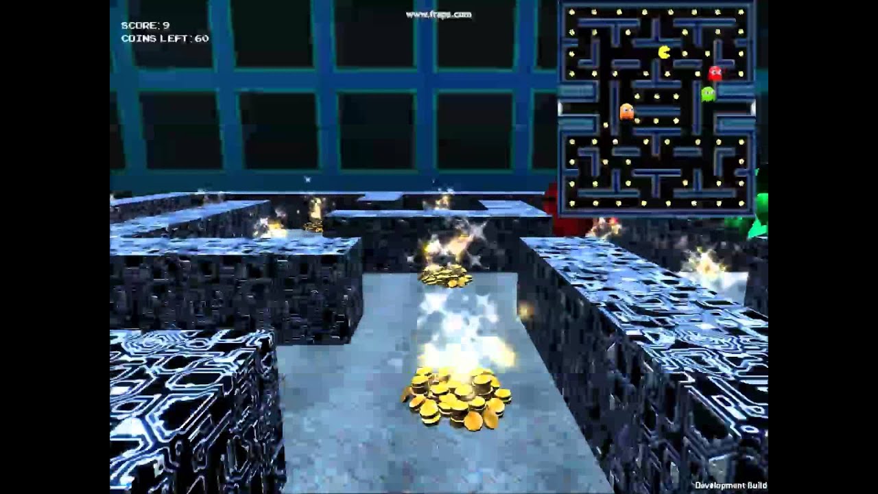 3D Pacman Unity Prototype