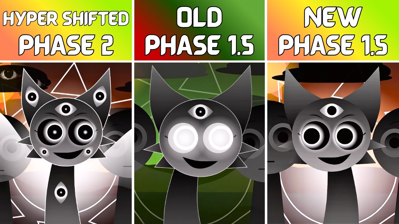 Incredibox Sprunki Hyper Shifted – Phase 2 vs Phase 1.5 (Old vs New): Which Version Wins?
