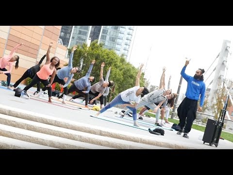 Salesforce Park Free Classes | Provided by FITNESS SF