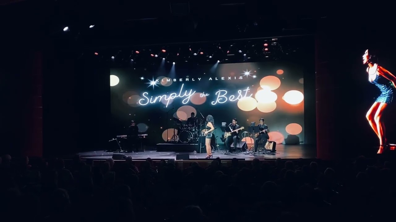 Kimberly Alexis “We Don’t Need Another Hero” Live At The Marquee Theatre P&O Pacific Adventure