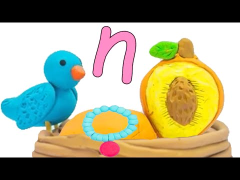 The Letter N | Learn the ABC's | Claymation