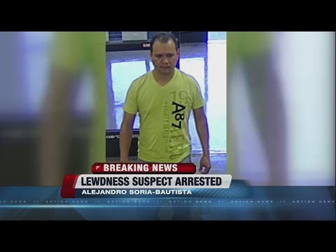 Man arrested for lewdness with a minor