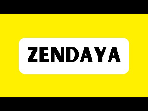 How to Pronounce Zendaya (Correctly)
