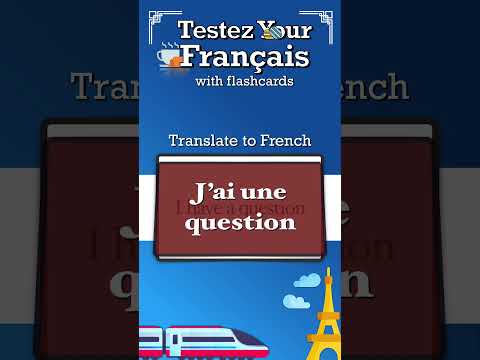 🇫🇷 French Challenge: Translate English to French