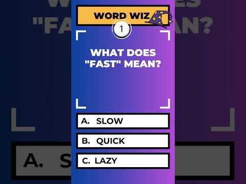 5 Speedy Seconds: Can You Define 'Fast'? 🏃💨