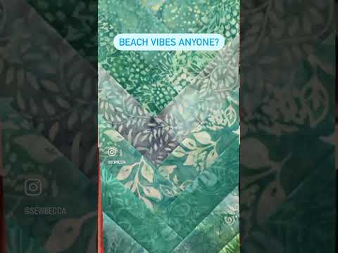 Next project giving me Beach Vibes...in the middle of January!