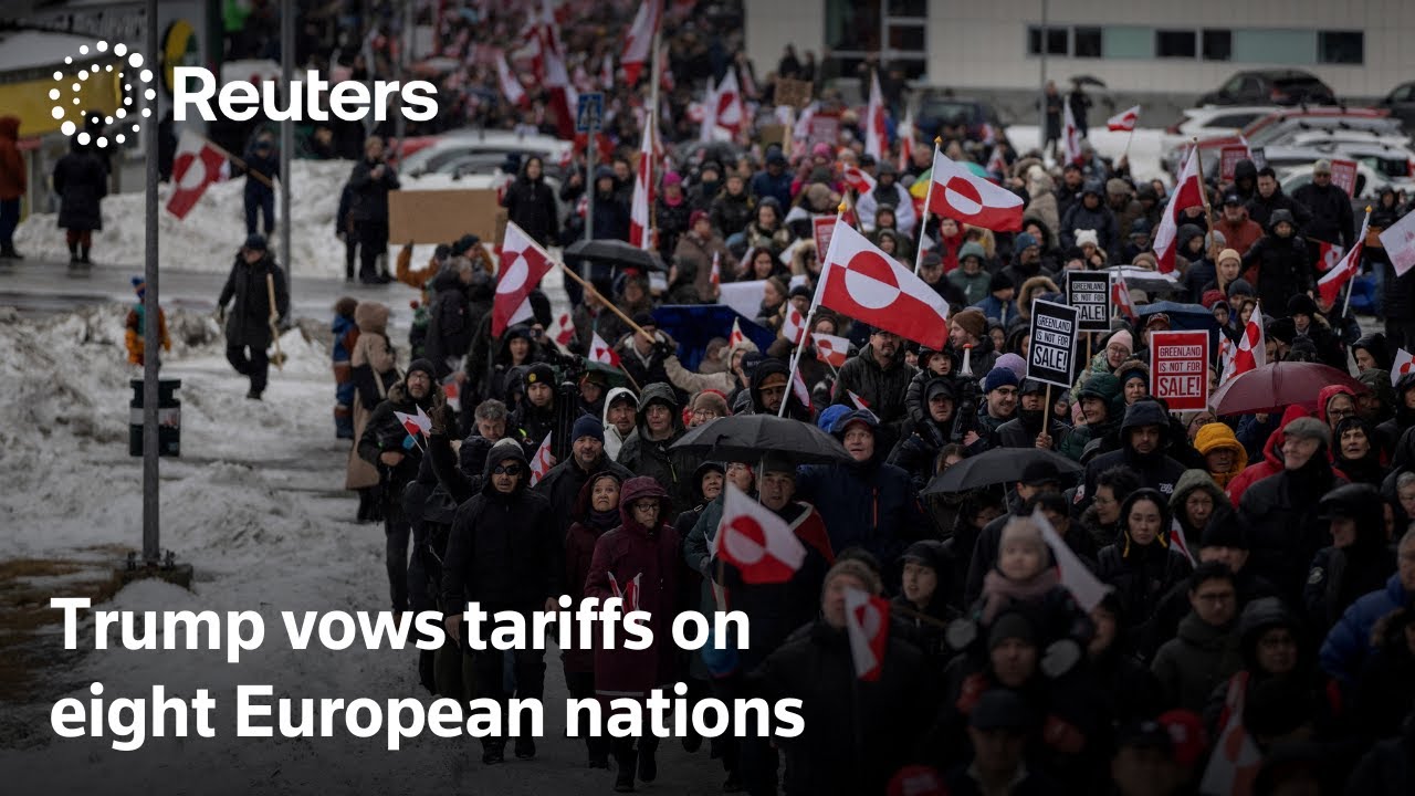 Trump vows tariffs on eight European nations over Greenland | REUTERS